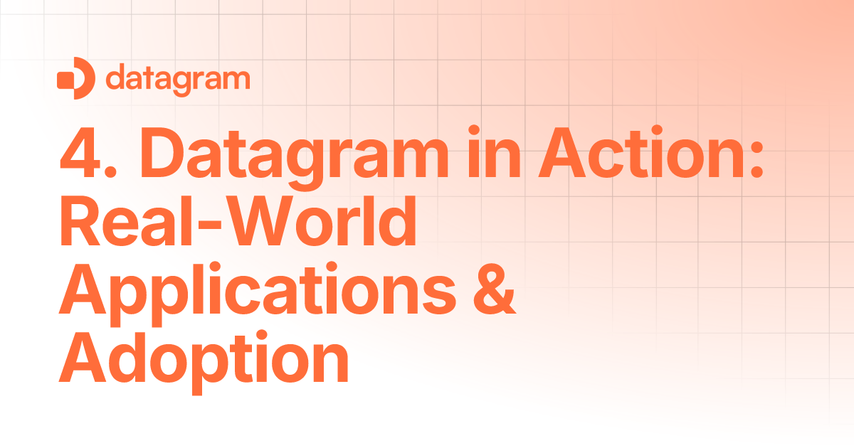 4. Datagram in Action: Real-World Applications & Adoption | Datagram