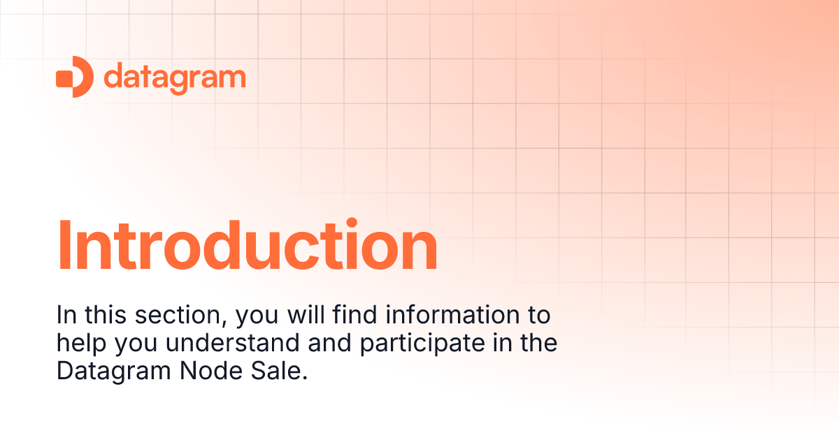 Introduction | Datagram